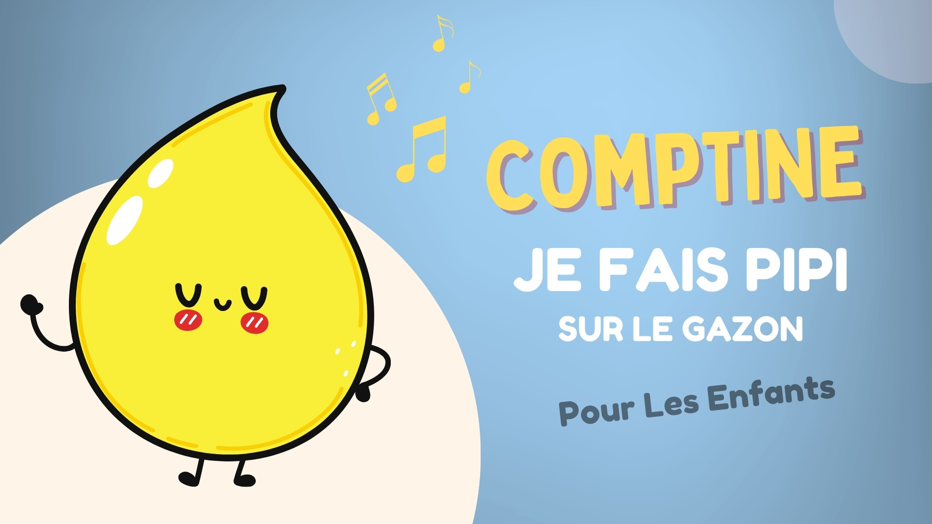 Je fais pipi sur le gazon : une comptine rigolote qui fait sensation ...